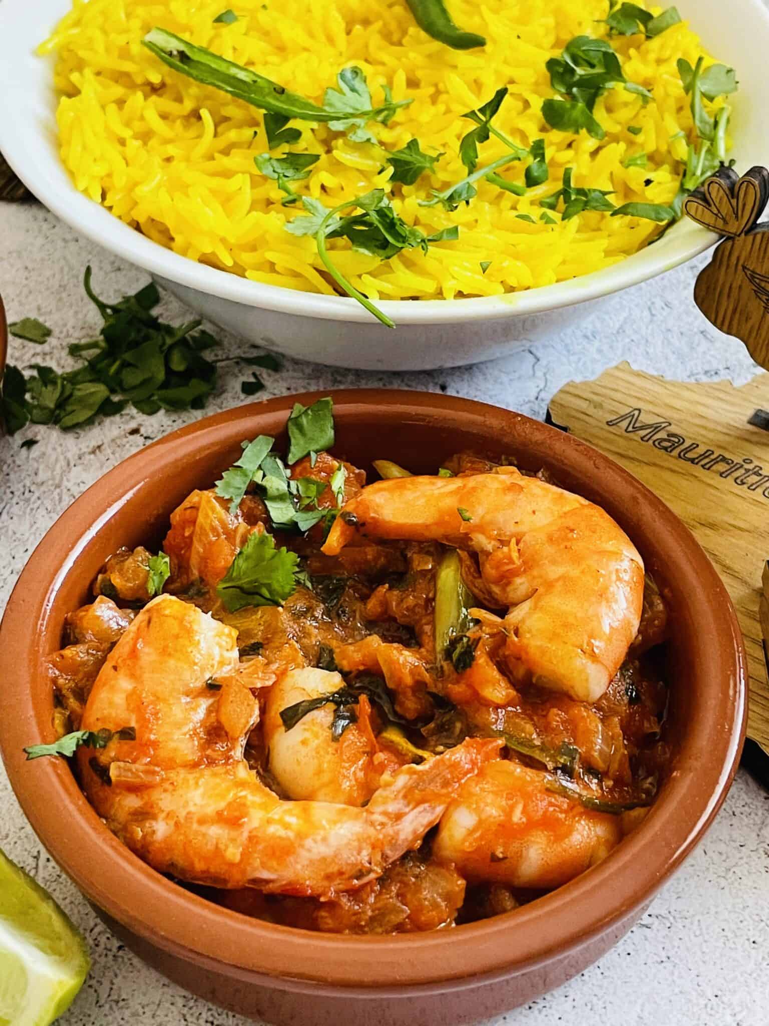 Spicy Mauritian Prawn Rougaille Recipe - Half a Coconut